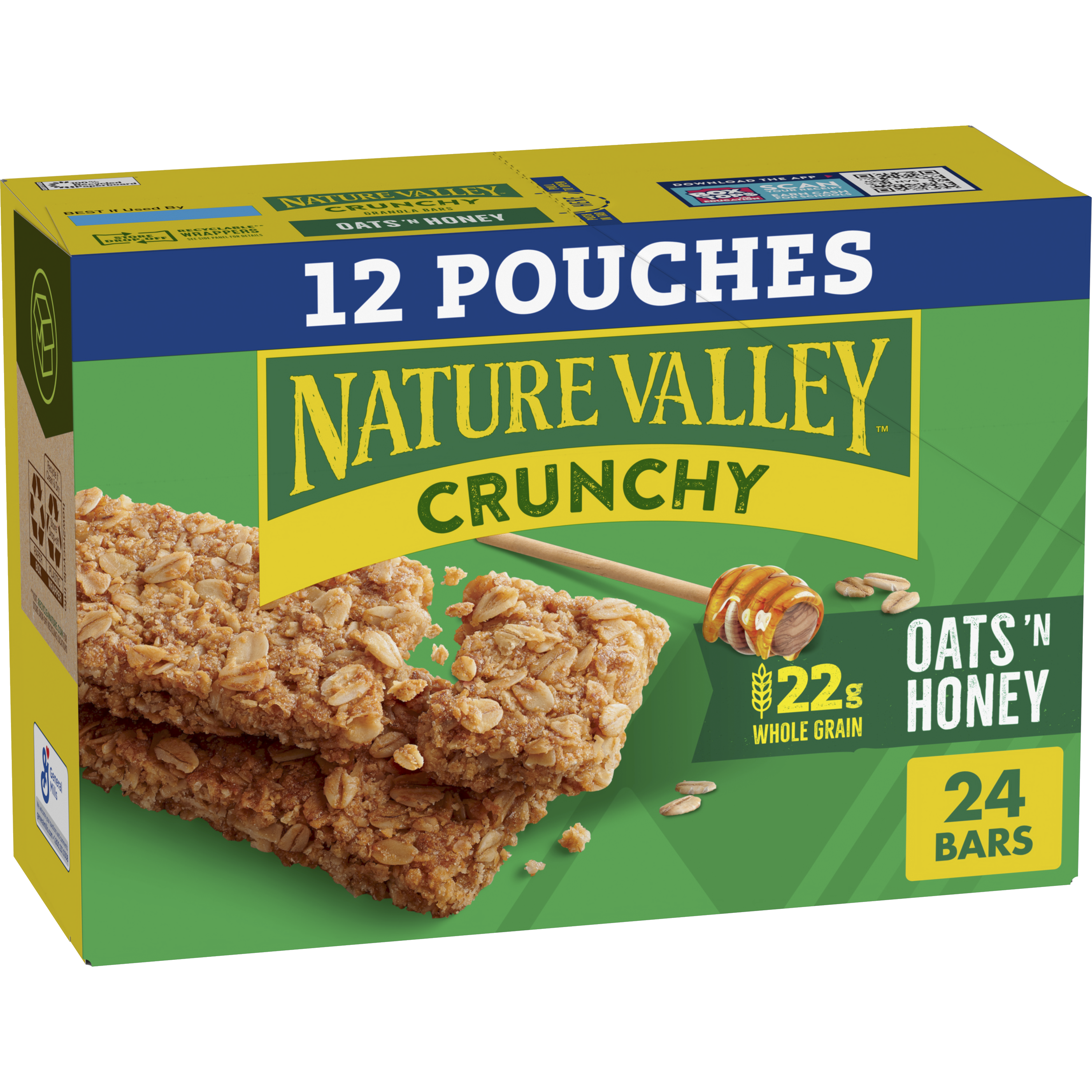 Oats and Honey Granola Bars Oat Bars Nature Valley
