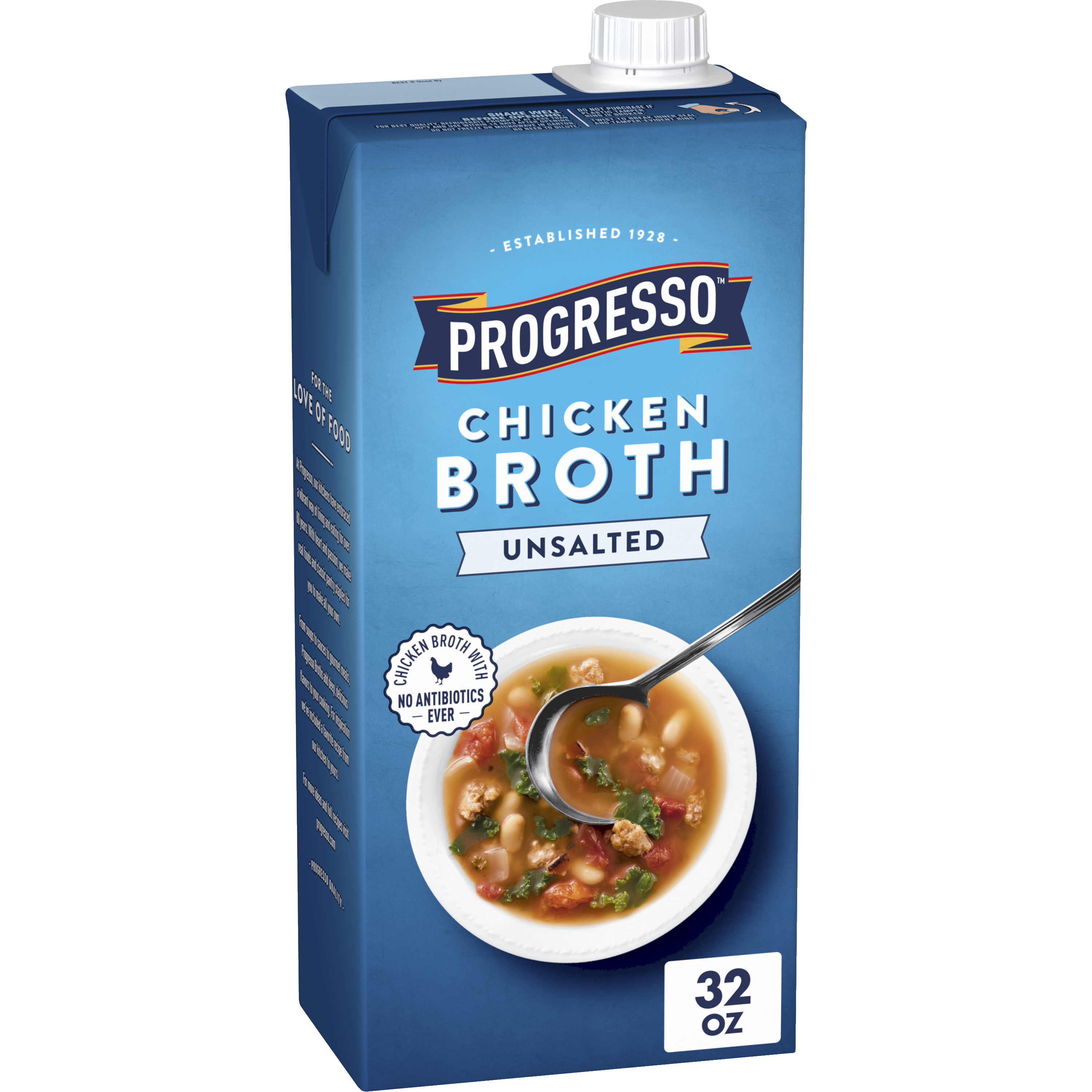 Unsalted Chicken Broth | Ingredients | Progresso