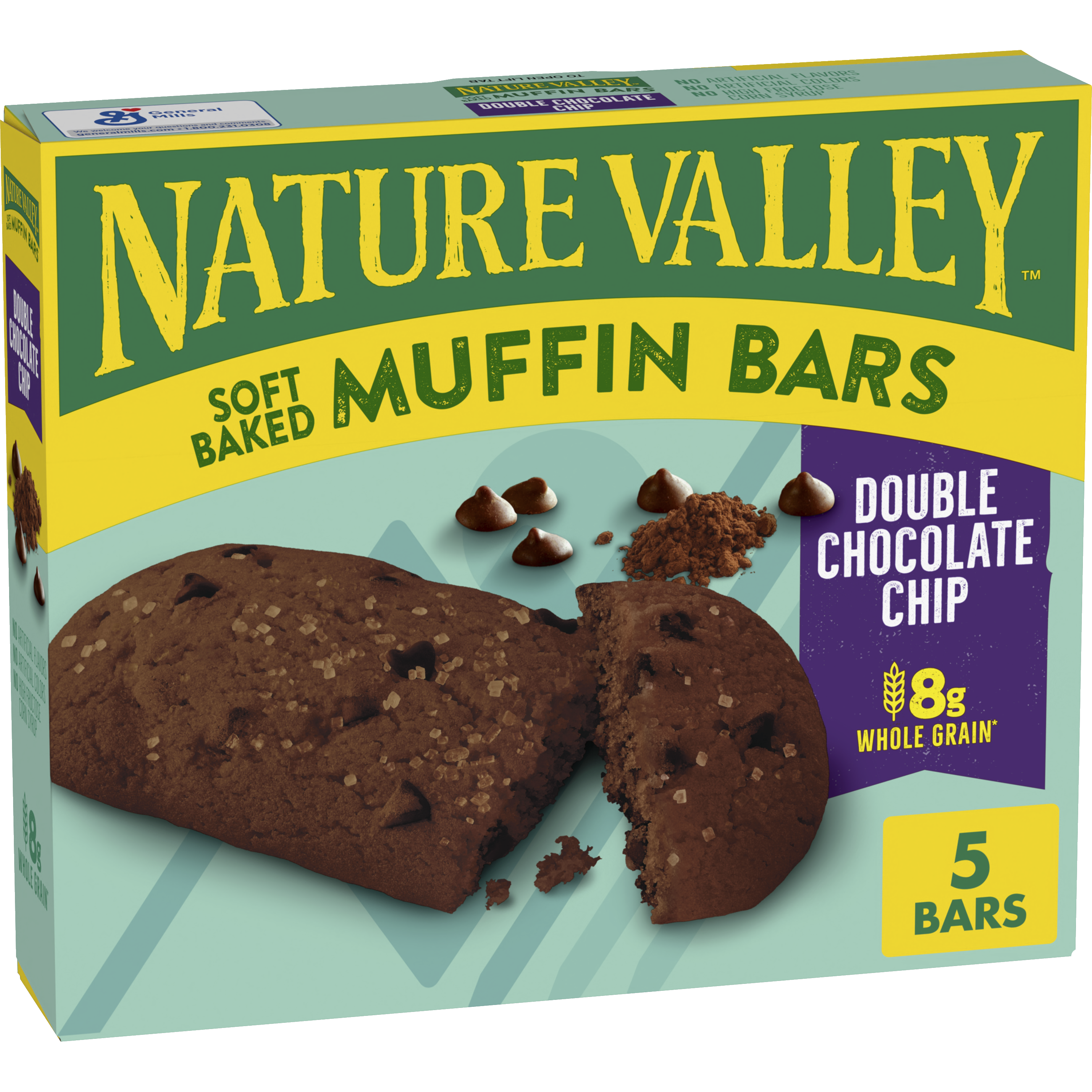 Double Chocolate Chip Soft-Baked Muffin Bar | Nature Valley
