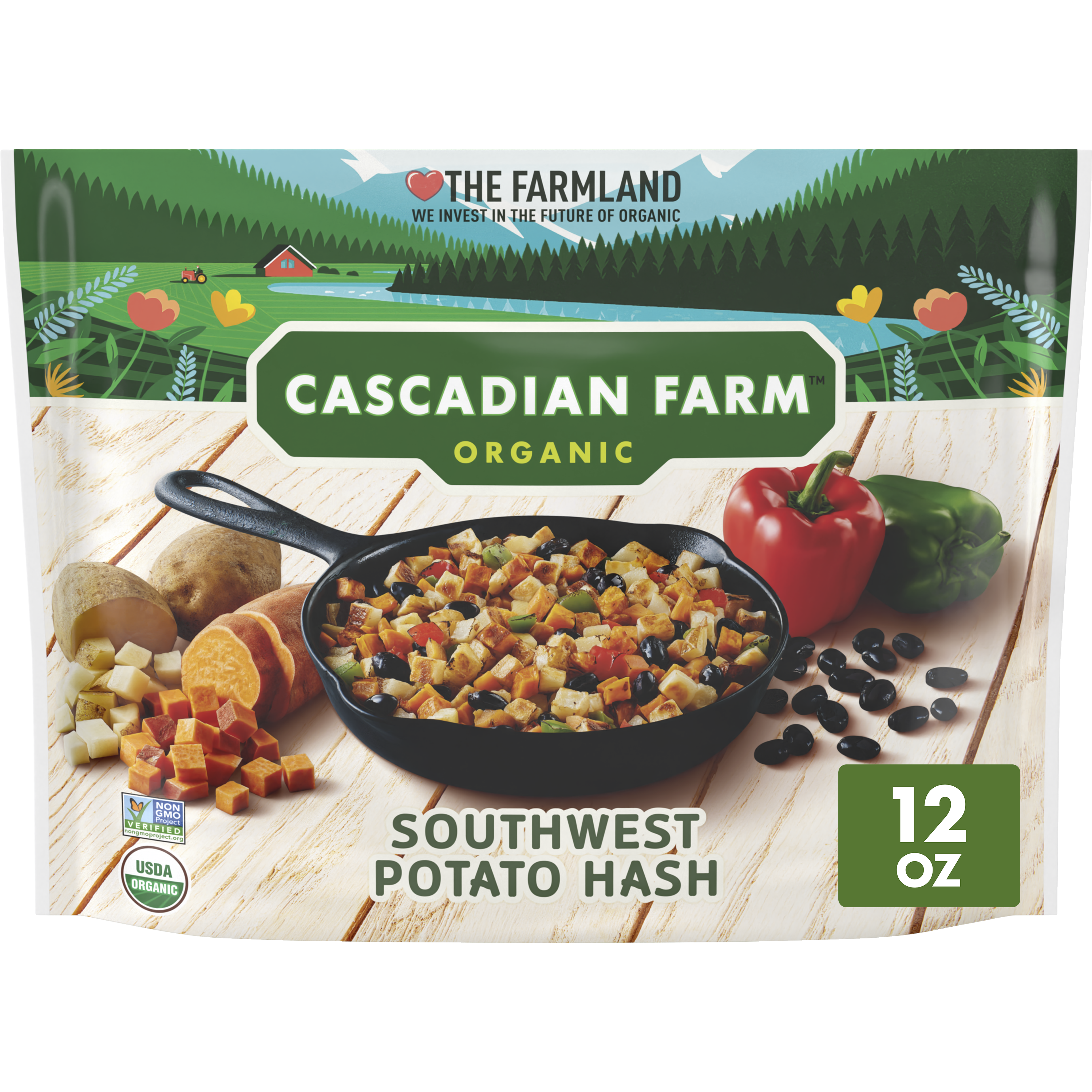 Frozen Southwest Potato Hash | Cascadian Farm Organic