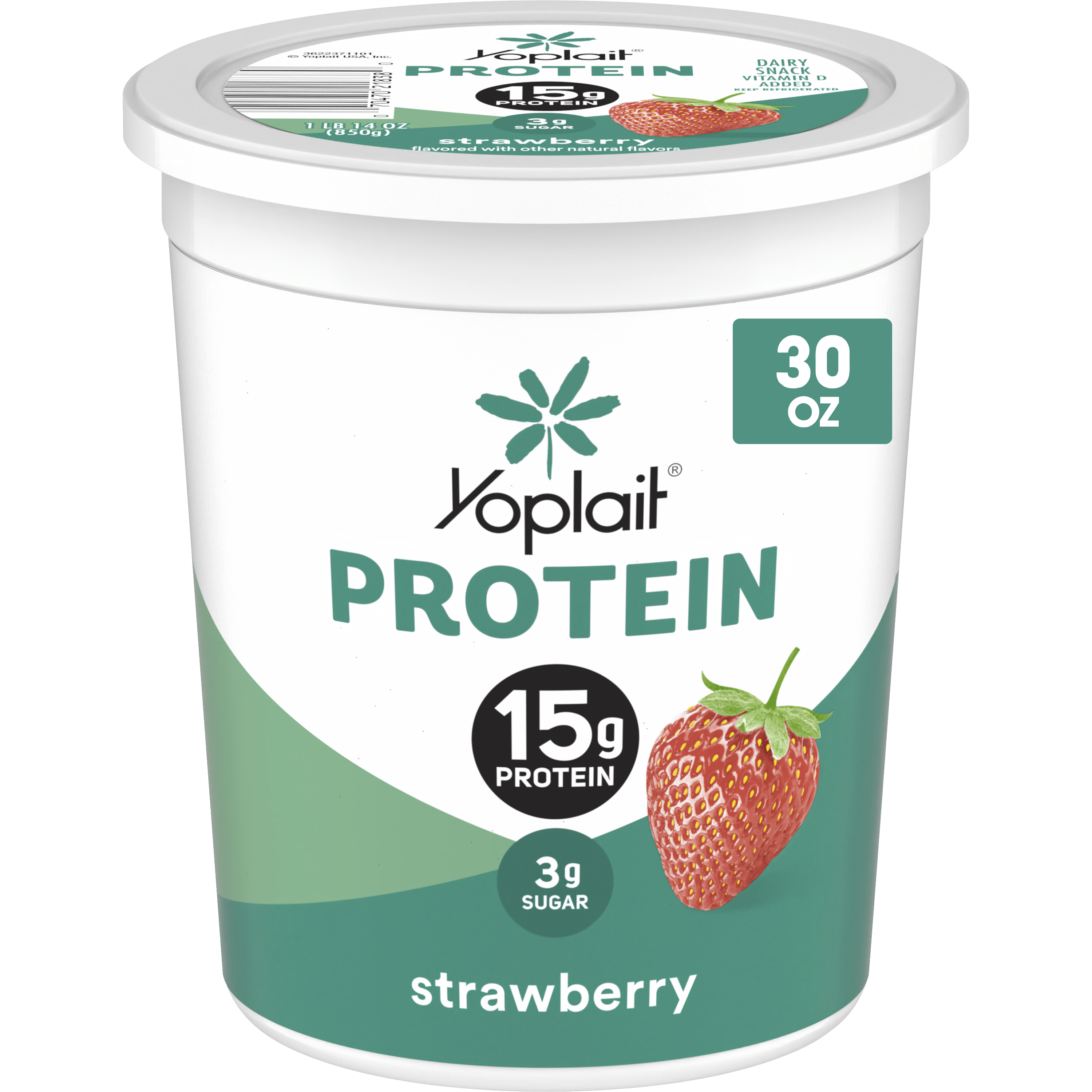 Yoplait Protein Strawberry Yogurt Tub | Gluten Free Dairy Snack