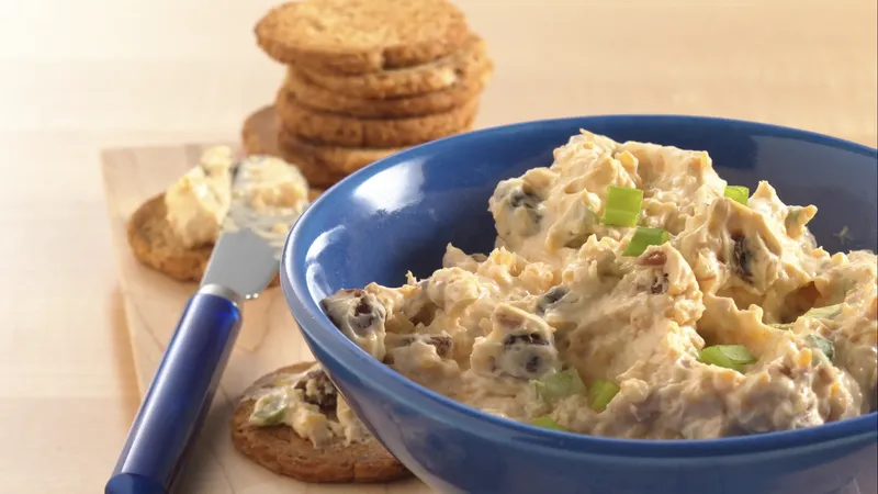 Three-Cheese and Bacon Spread Recipe - BettyCrocker.com