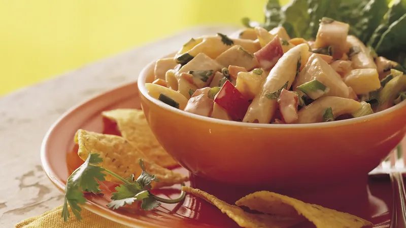 Salsa Turkey Salad Recipe - BettyCrocker.com