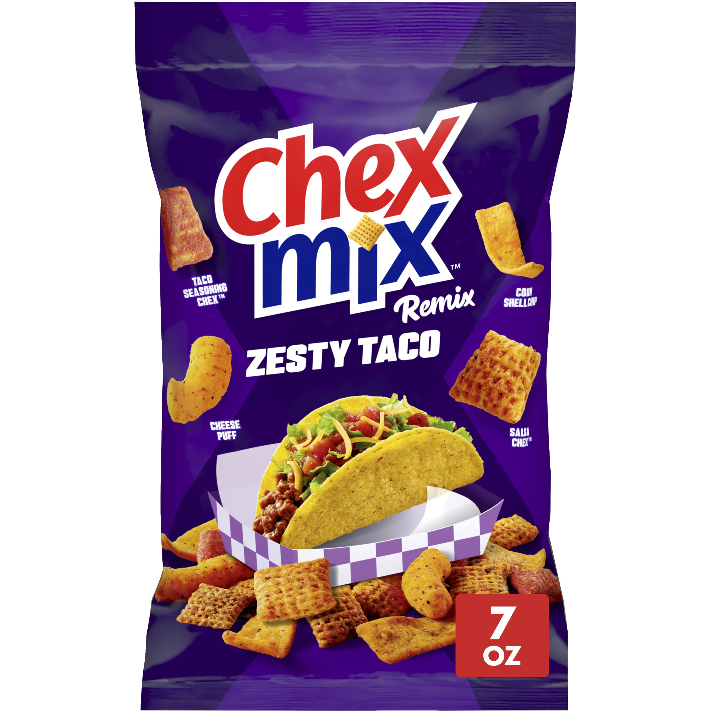 Chex Mix Zesty Taco Remix Snack Mix | Products