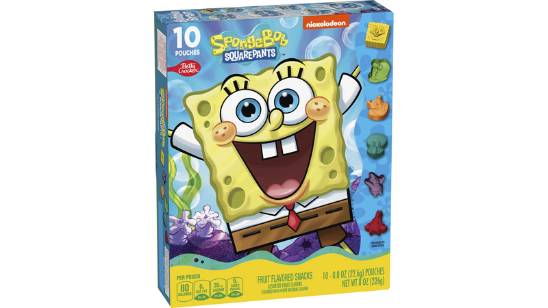 Betty Crocker™ Fruit Flavored Snacks SpongeBob - BettyCrocker.com
