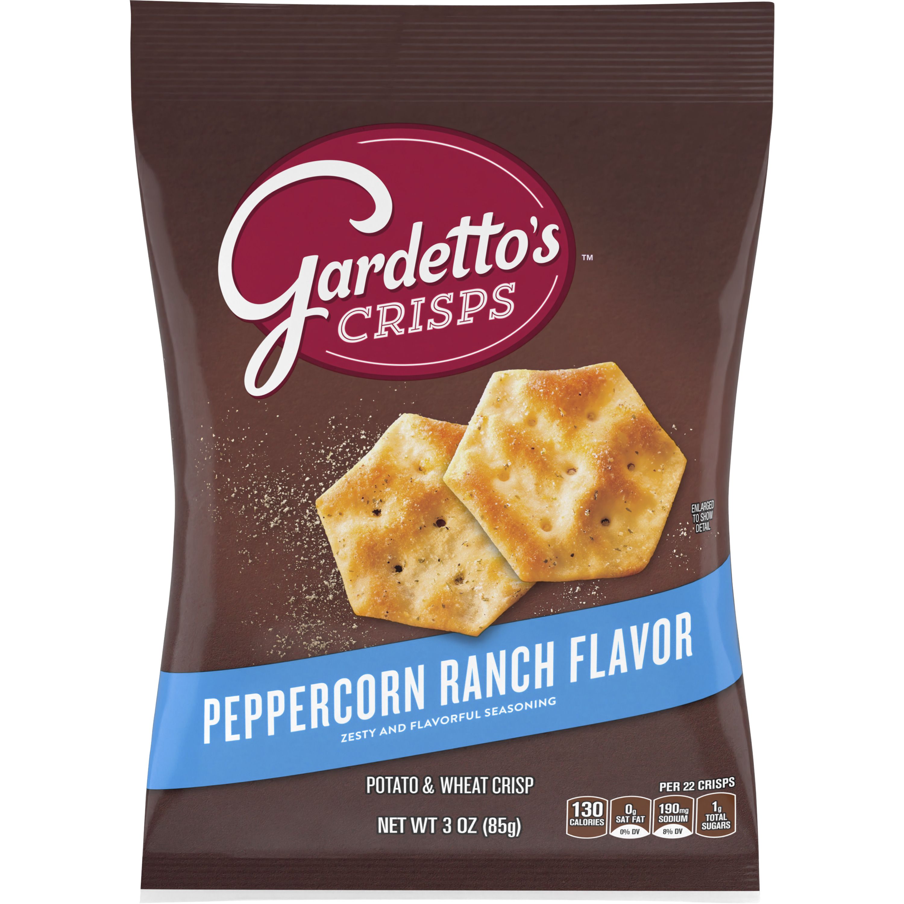 Gardetto’s™ Snack Crisps Peppercorn Ranch (7 ct) 3 oz