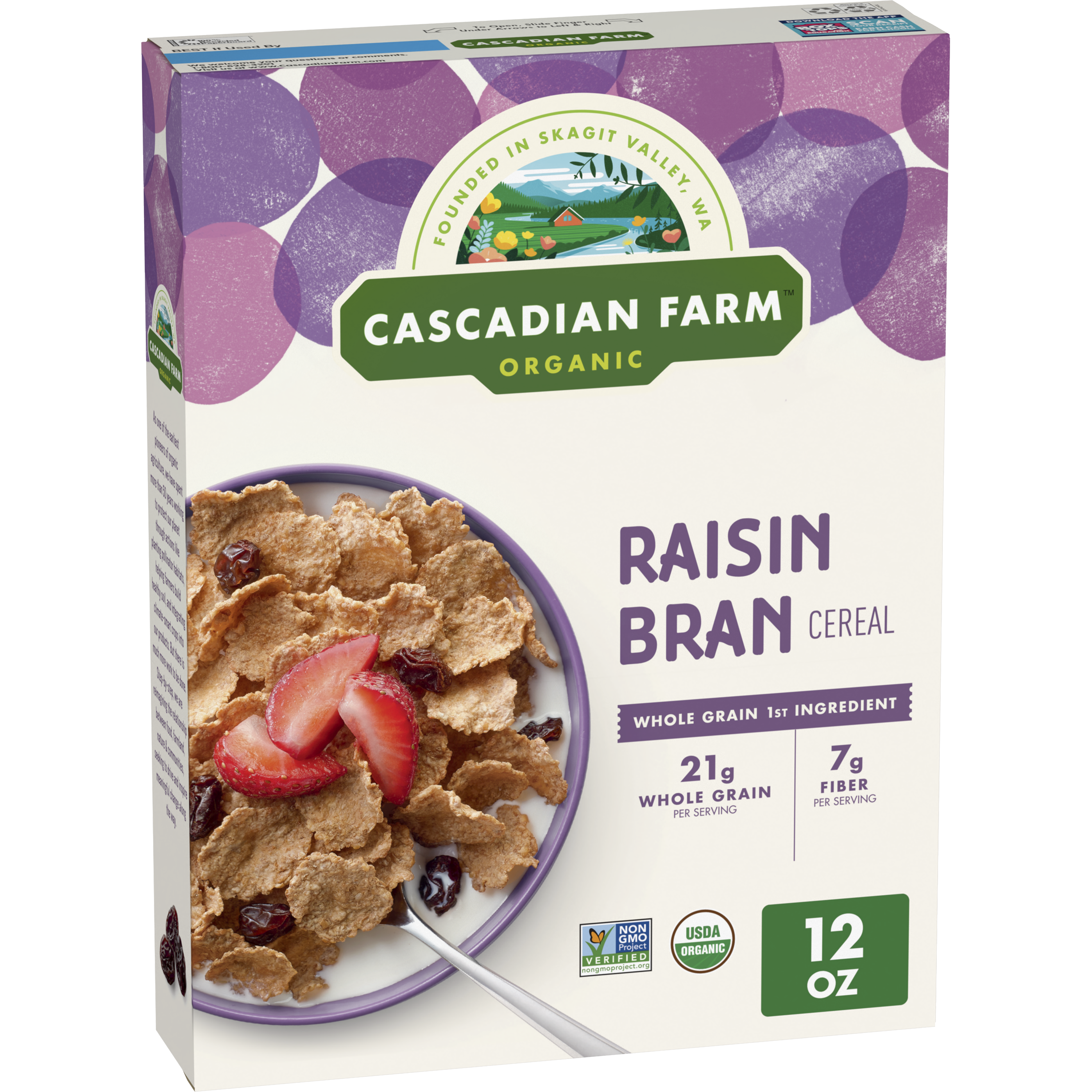 Raisin Brand Logo CADIA Raisin Bran Cereal Organic