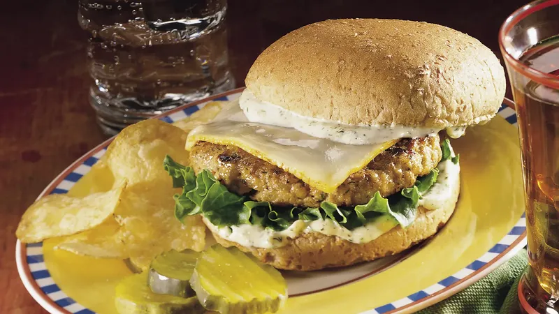Dilled Turkey Burgers Recipe - Pillsbury.com