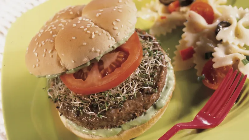 California Vegetable Burgers Recipe - Pillsbury.com