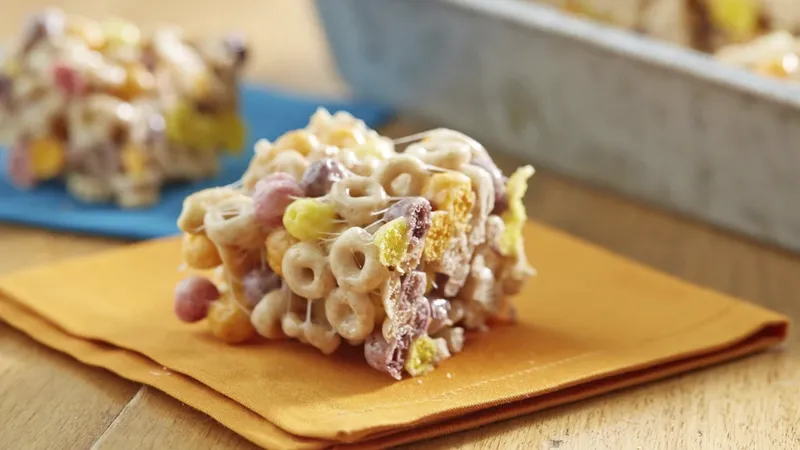Cheerios™ and Trix™ Treat Bars Recipe - BettyCrocker.com