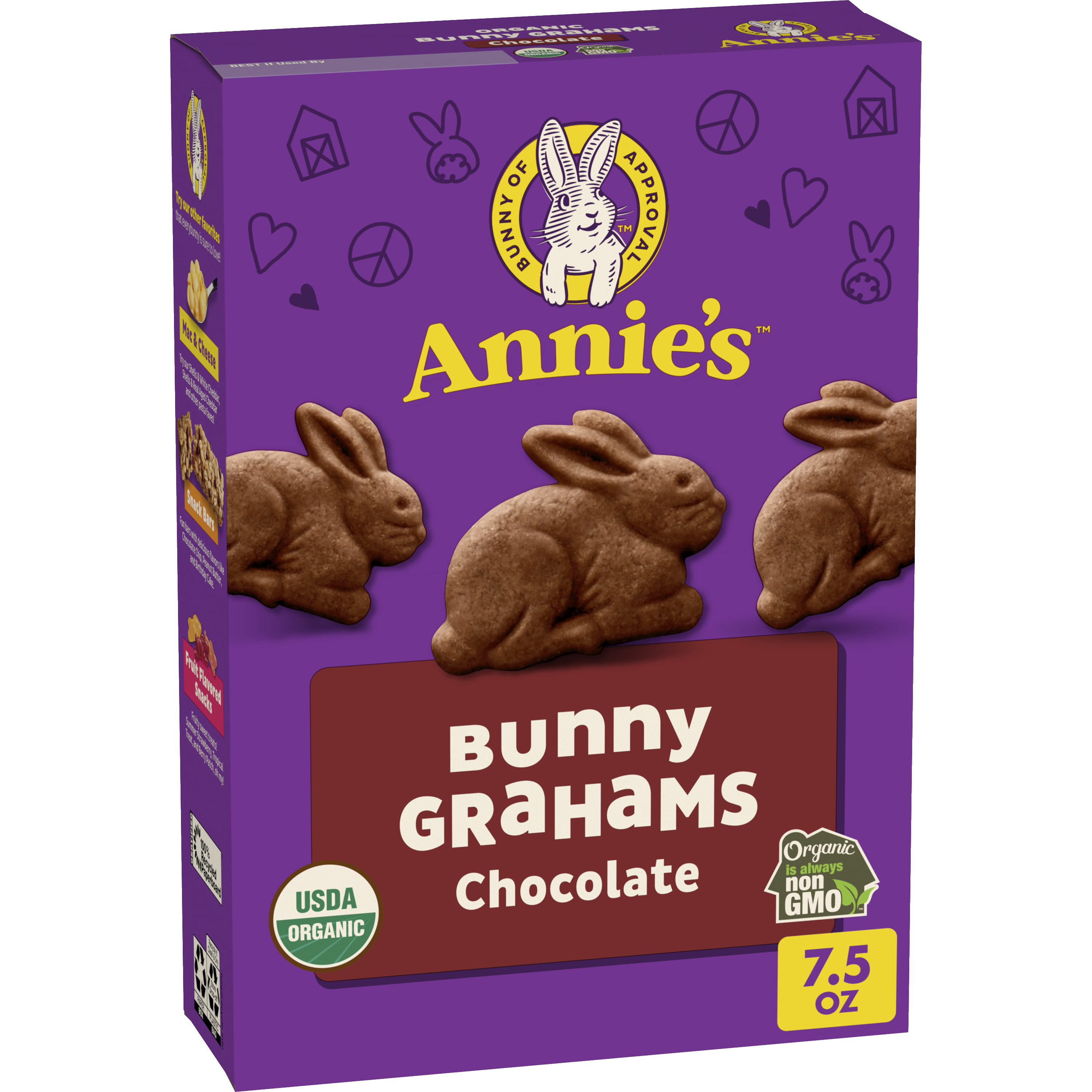 Organic Chocolate Bunny Grahams | Annie's Homegrown