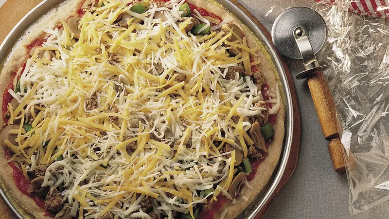 Design-Your-Own Pizza Recipe - BettyCrocker.com