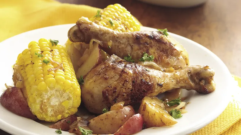 Home-Style Chicken and Corn Recipe - BettyCrocker.com