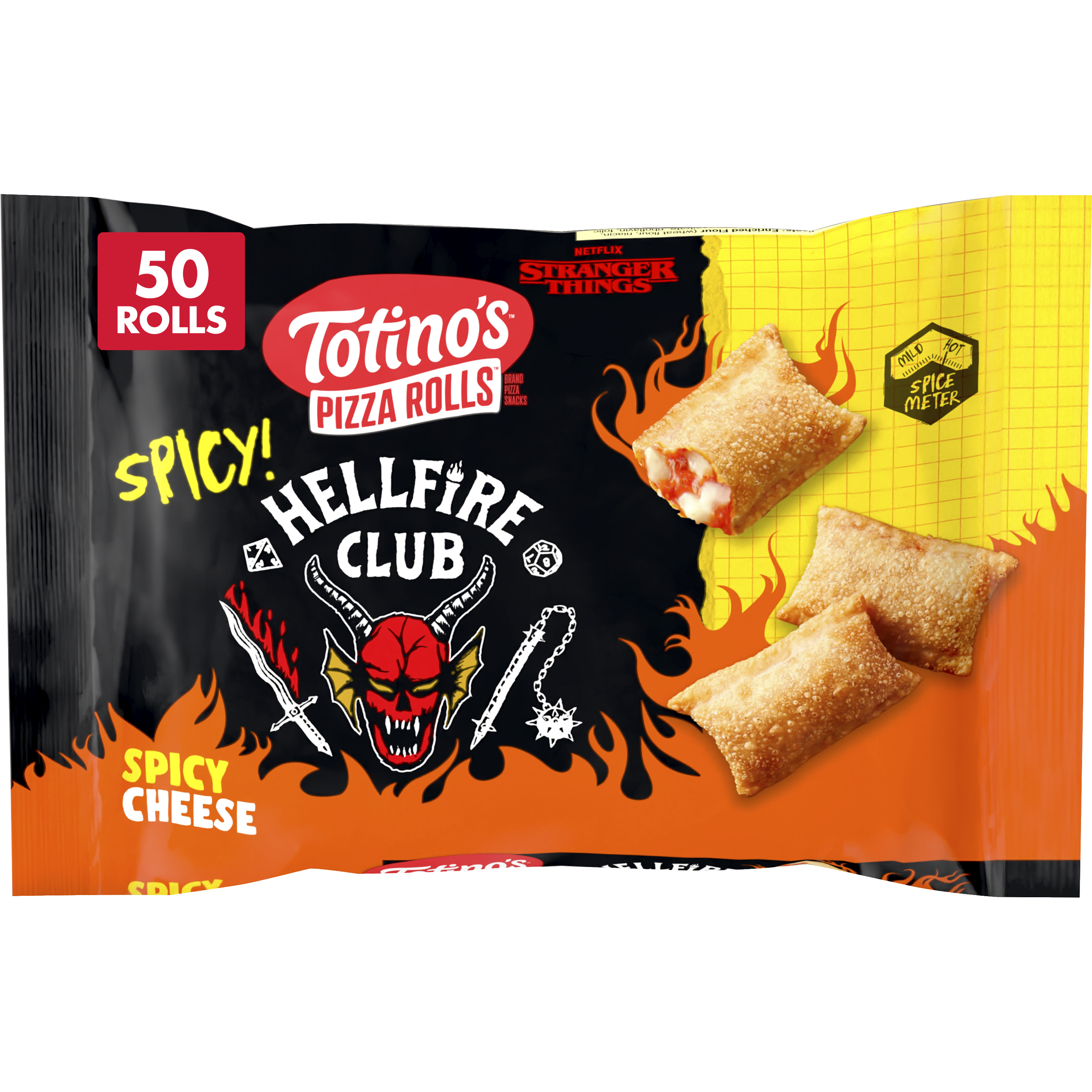 Totino's™ Spicy Hellfire Club Cheese Pizza Rolls™ | Pizza Rolls ...