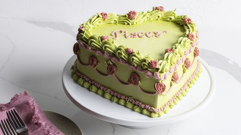 Pisces Pistachio Cake Recipe - BettyCrocker.com