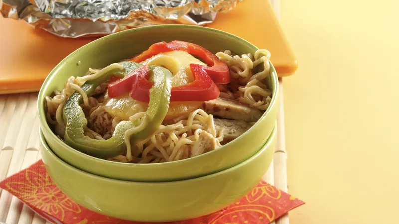 Asian Chicken and Noodle Pouches Recipe - Pillsbury.com