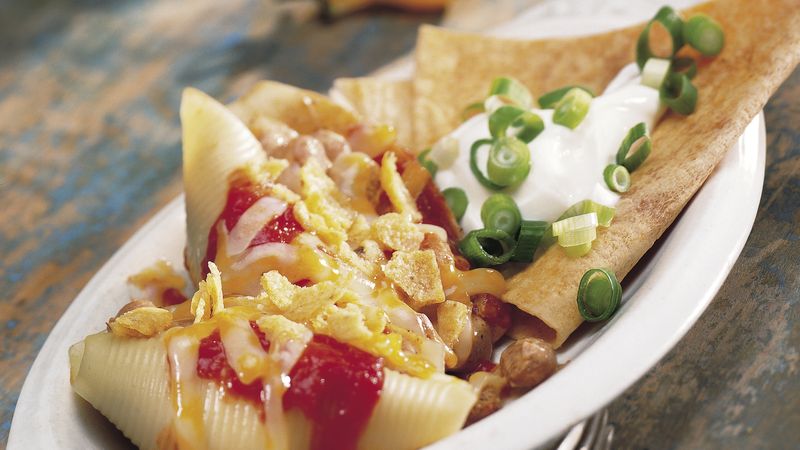 Mexican Pasta Shells Recipe - BettyCrocker.com