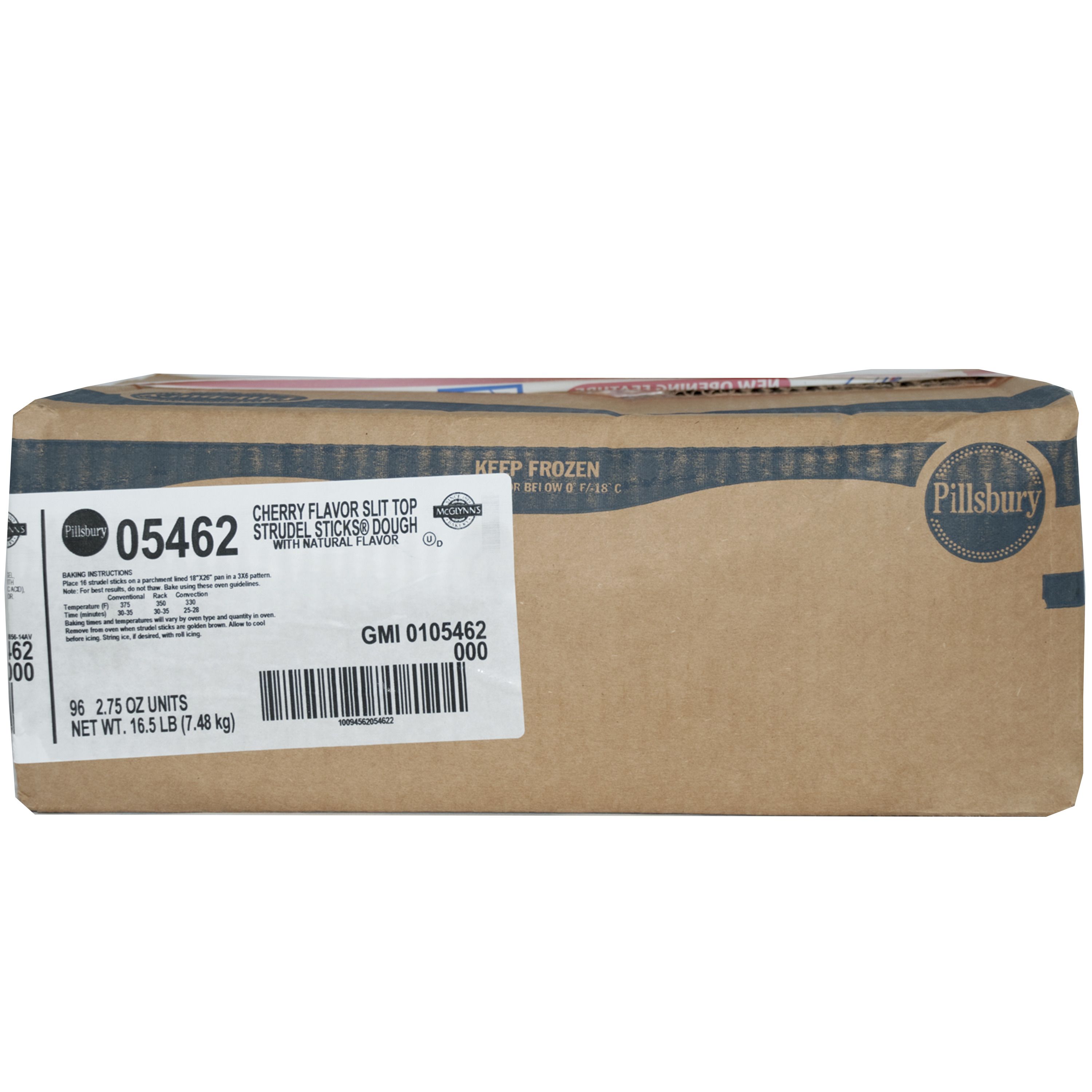 Pillsbury™ Frozen Strudel Sticks® Dough Cherry 2.75 oz