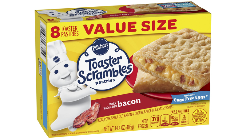 Pillsbury™ Bacon Toaster Scrambles 8 Ct. - Pillsbury.com