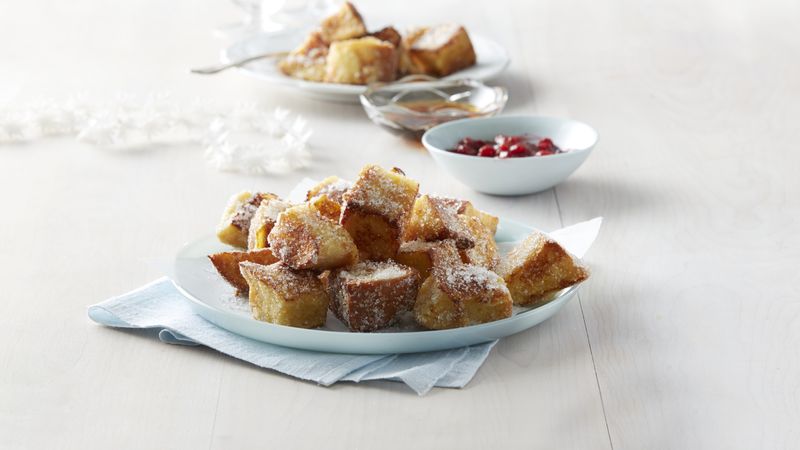 Snowflake French Toast Bites Recipe - BettyCrocker.com