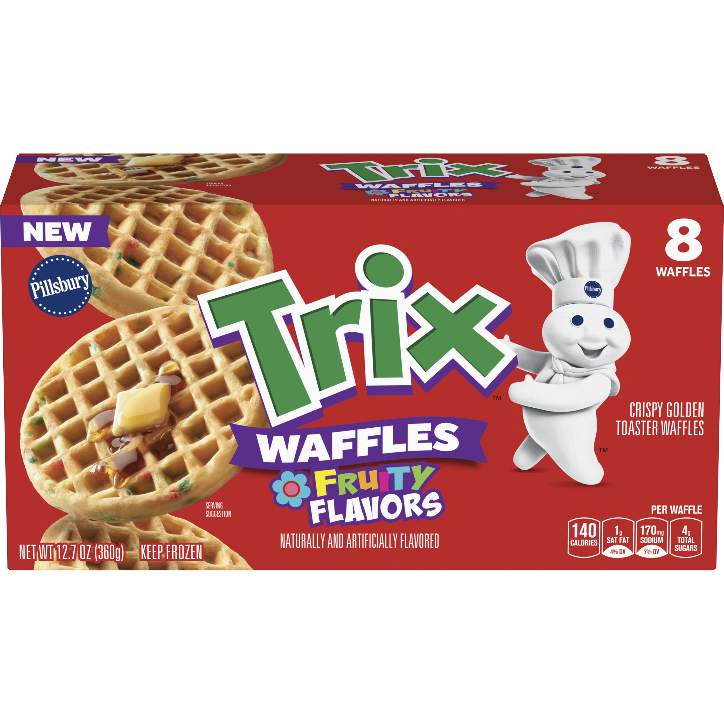 Pillsbury Trix Frozen Waffles, 8 Waffles, 12.7 oz. - Pillsbury.com