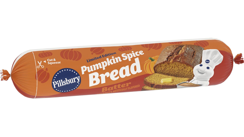 Pillsbury Limited Edition Pumpkin Spice Bread Batter, Cut and Squeeze ...